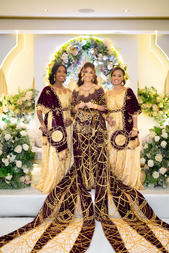 Bridal Somali Dirac, Evening Dresses and Jewellery | RM Couture